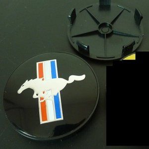 Ford Mustang | Accessories | Set Of 4 Ford Mustang Wheel Center Caps ...